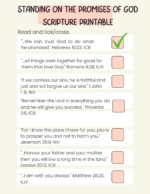 Standing On The Promises Of God - Free Printable - Bible Activities For ...