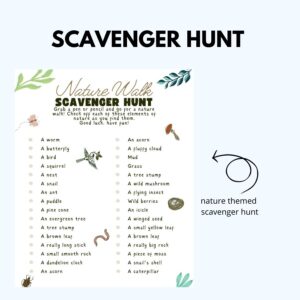 Free Outdoor Bible Scavenger Hunt For Kids - Bible Activities For Kids