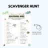 Free Outdoor Bible Scavenger Hunt For Kids - Bible Activities For Kids